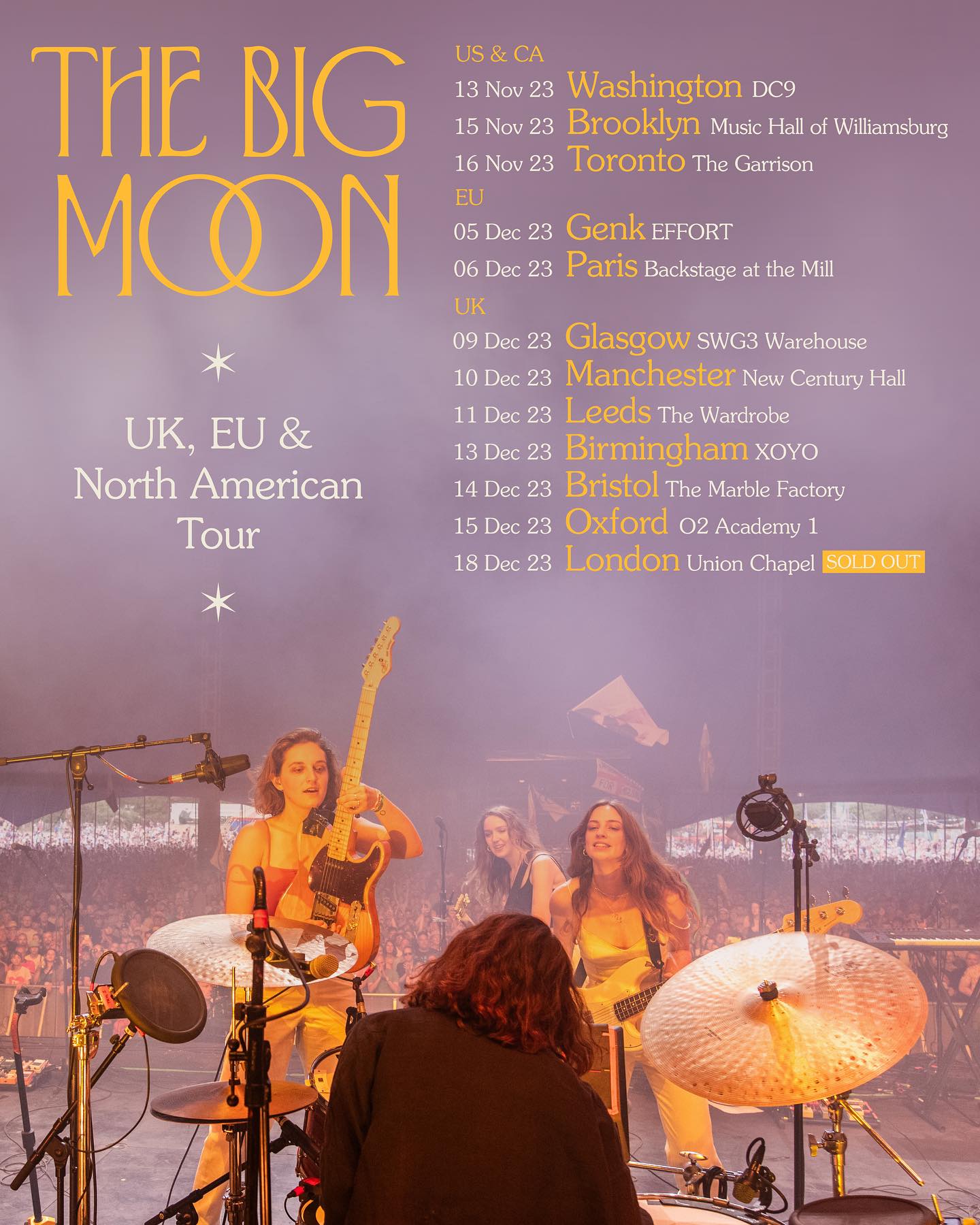 15 questions | Interview | The Big Moon | "After we finish something I ...